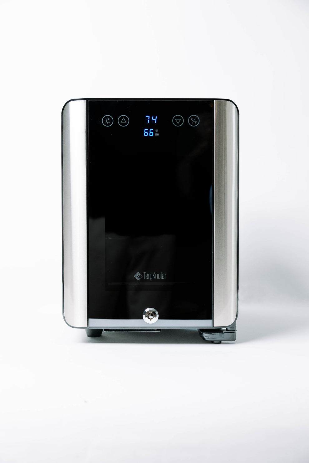 Essential Cooler - Lockable Mini Fridge Temperature & Humidity Control